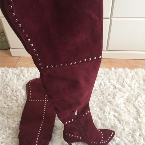 Yoki | Shoes | Thigh High Suede Boots | Poshmark